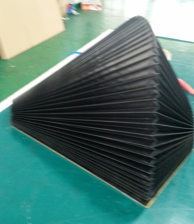 accordion type machine way cover/expandable folding bellows/protection ...