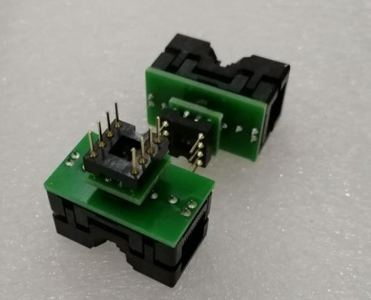 TSSOP 8 PIN ZIF ADAPTER FOR EEPROM programming DIP 8 DIL8 SSOP8