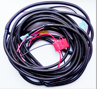 OEM auto ECU cable automotive cable assembly with watertight connectors