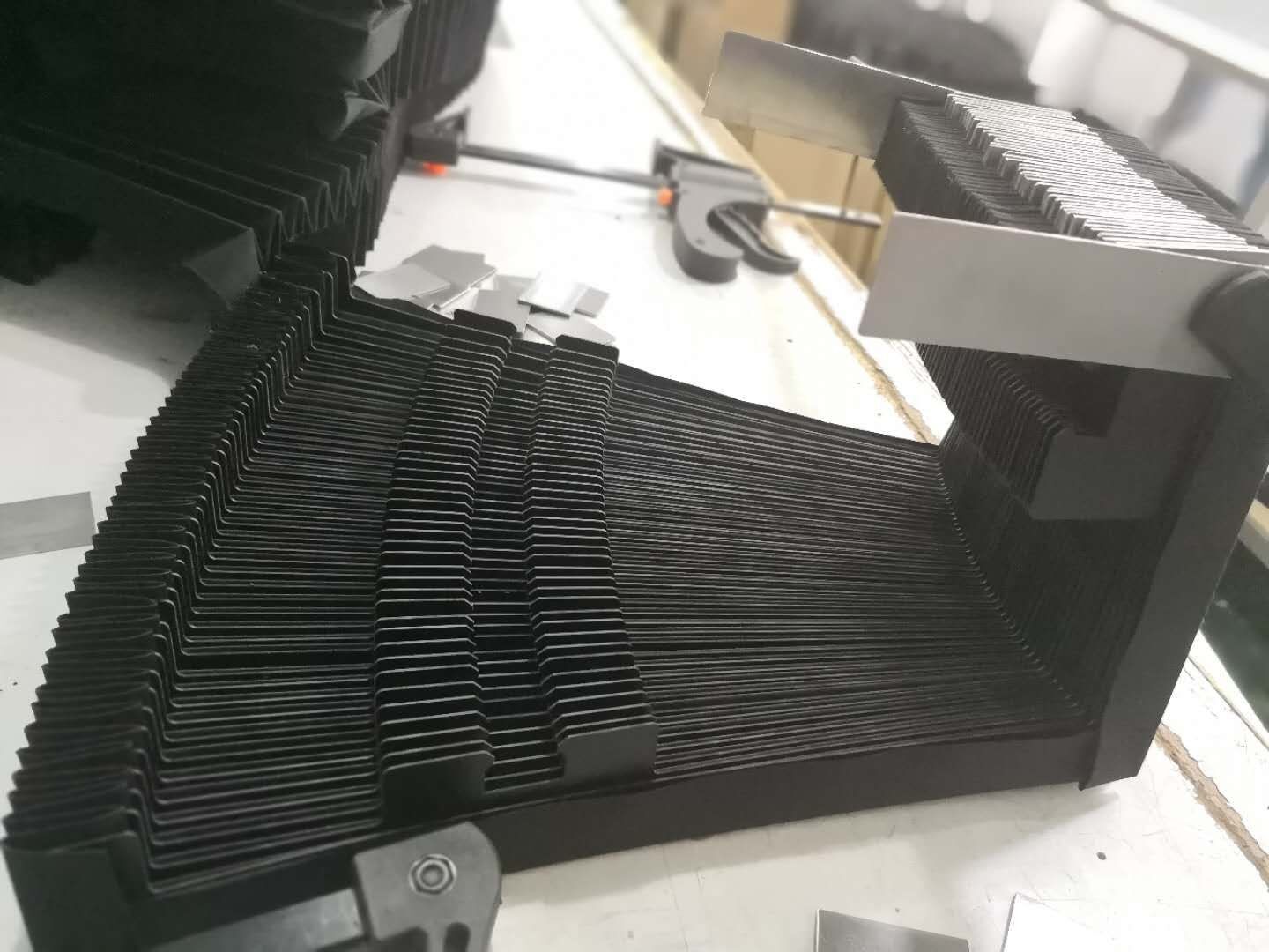 high quality machine bellow covers for laser engraver or cutter machines