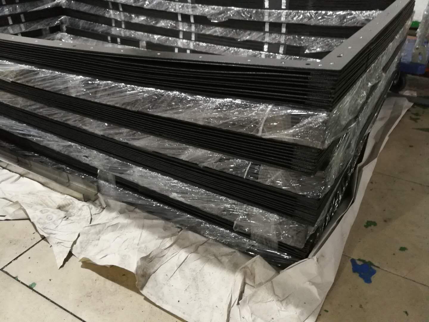 high quality material fiber scissor lifter bellow cover black colour ...