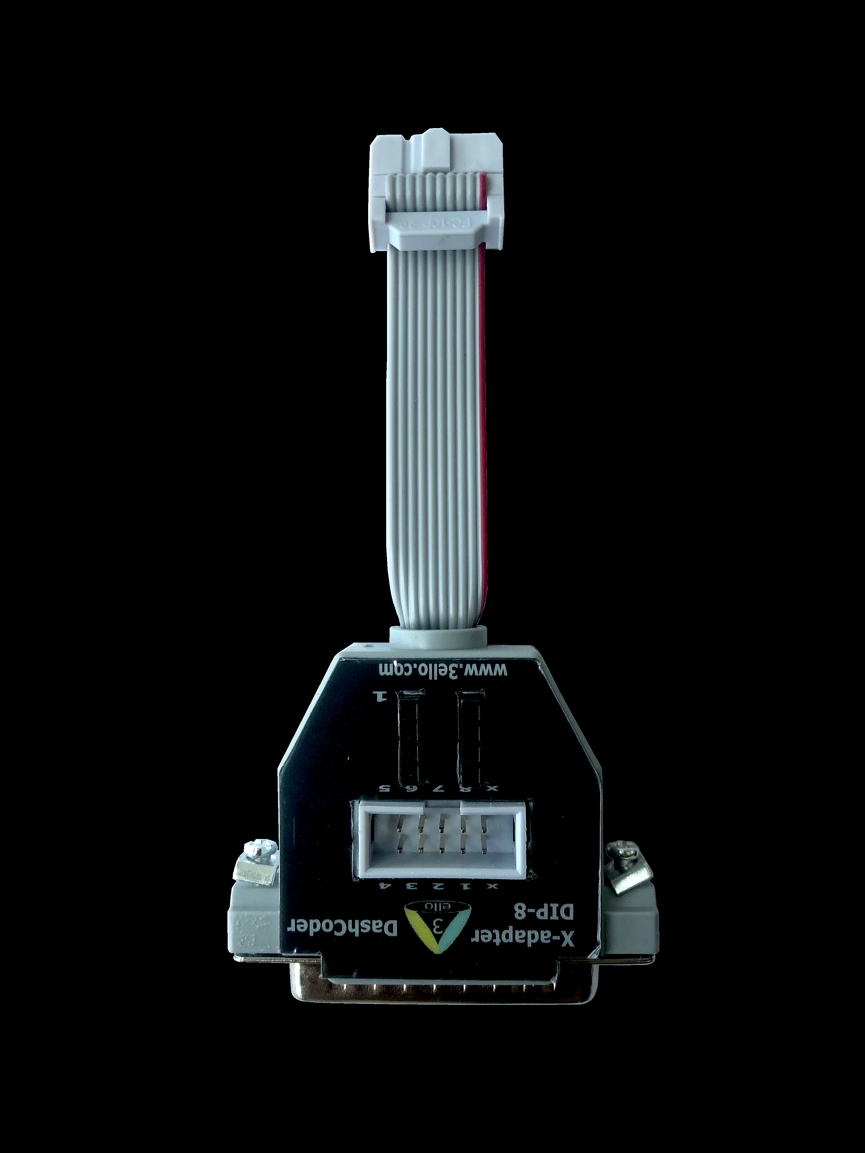 2 in 1 adapter DB-9/DIP8 for Enigma / SMELECOM DSP-3 programmer device ...